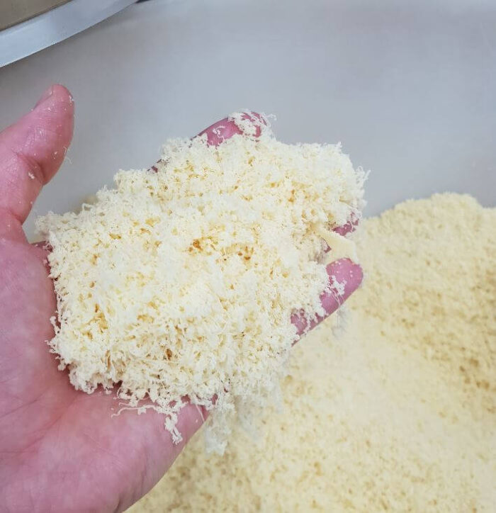 Shredding Grating Non Dairy Cheese | Marchant Schmidt